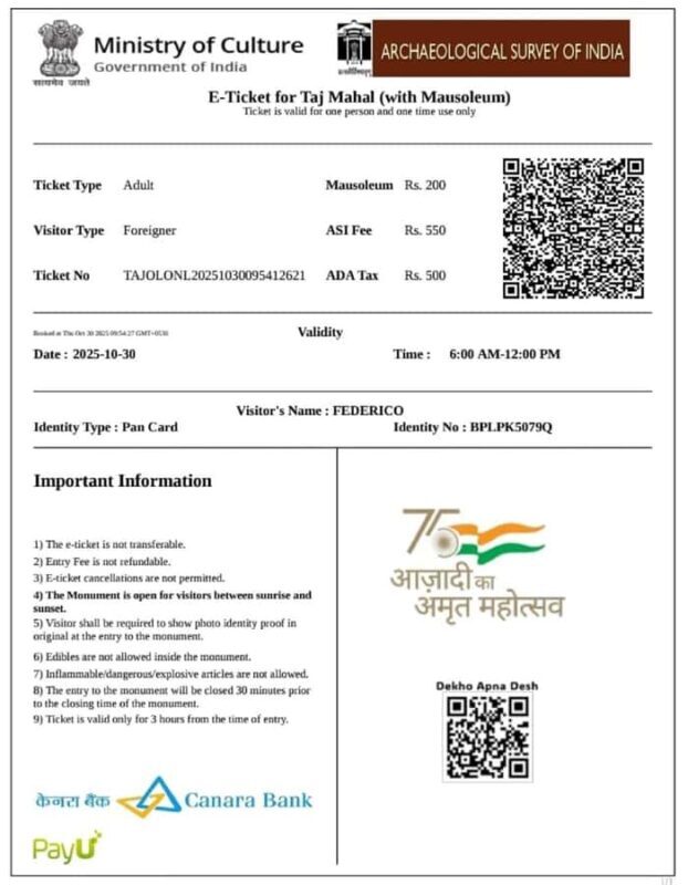 Book Entrance Tickets of Taj Mahal with Express Entry. - An In-Depth Look at the Taj Mahal Tour with Express Entry