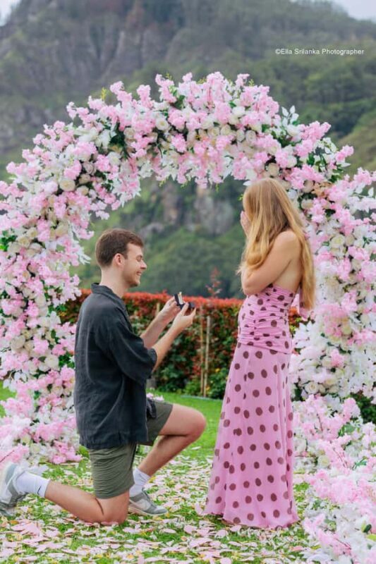 Book Your Dream Marriage Proposal Photoshoot- Ella SriLanka - Why Choose a Marriage Proposal Photoshoot in Ella?