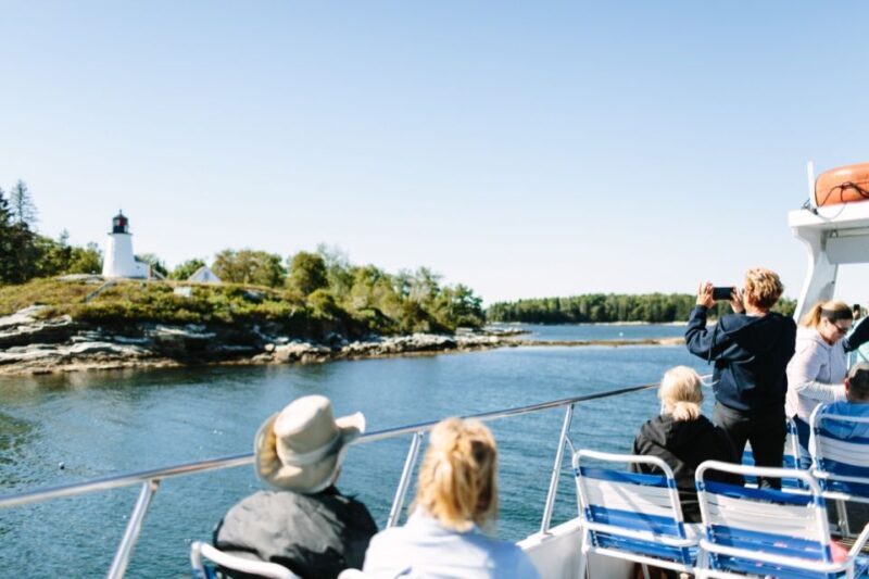 Boothbay Harbor: Pemaquid Point & John's Bay Cruise - The Itinerary in Detail