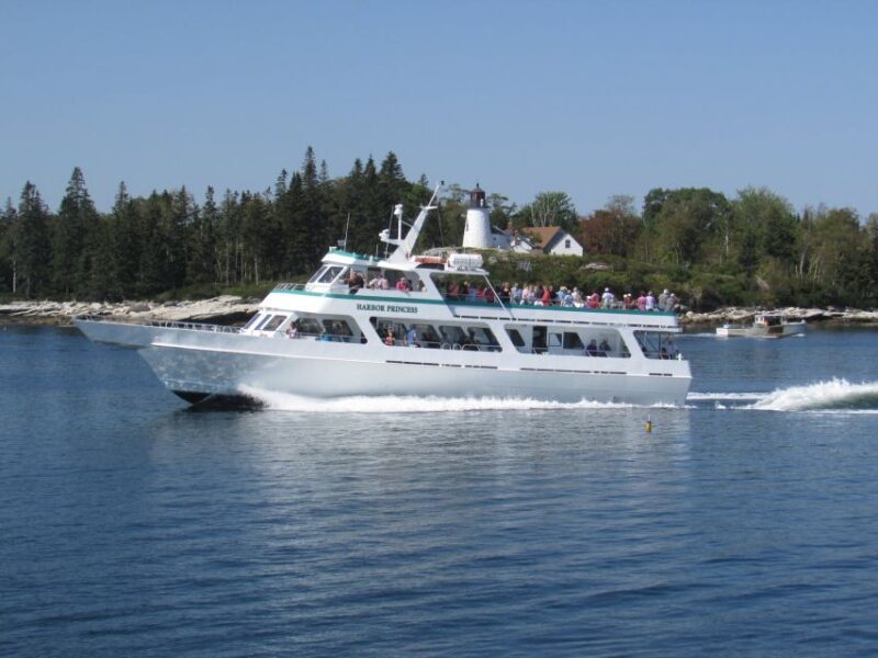 Boothbay Harbor: Pemaquid Point & John's Bay Cruise - What’s Included and What’s Not