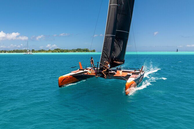 Bora Bora Half-Day Catamaran Sailing, Snorkeling and Floating Bar Experience - The Sum Up