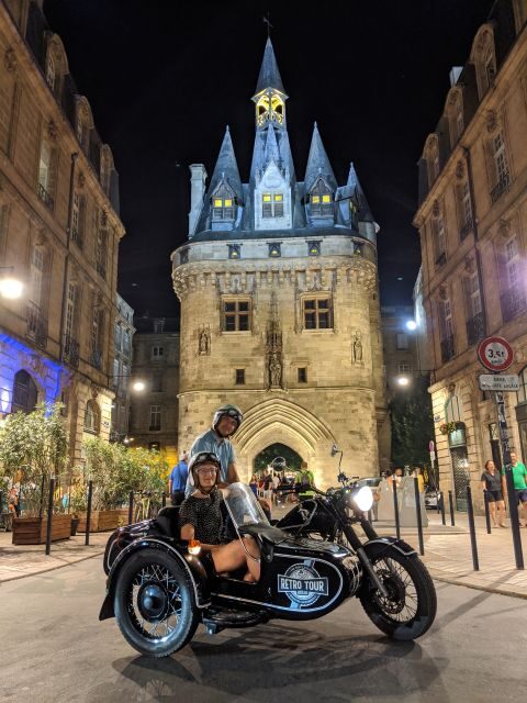 Bordeaux: Nighttime Sidecar Tour with Wine Tasting - Introducing the Night Sidecar Tour — An Ideal Blend of Sightseeing and Adventure