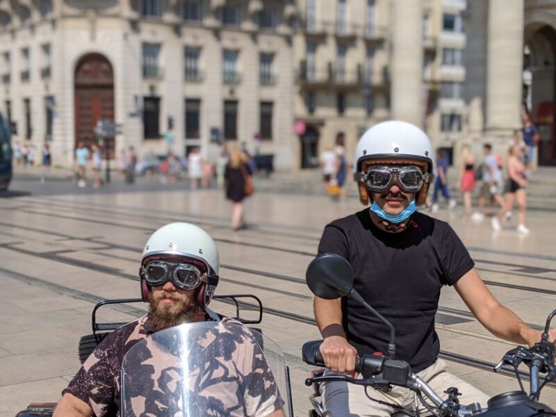Bordeaux: Sightseeing by Side Car - The Experience of Riding in a Vintage Side Car