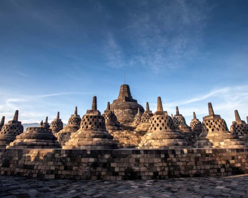 Borobudur Temple Climb, Prambanan, City Tour All Inclusive - Key Points