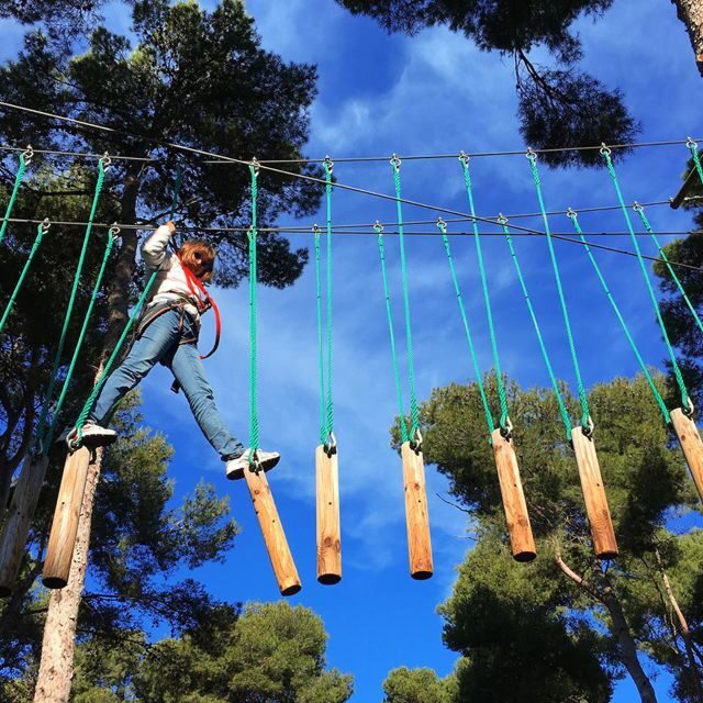 Bosc Aventura Salou: Extreme Ziplines - Starting Point – The Training Course