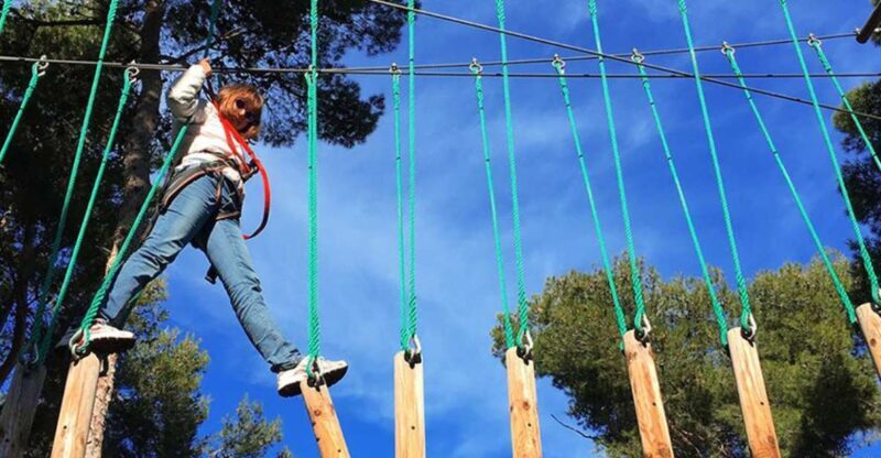Bosc Aventura Salou: Extreme Ziplines - Red Circuit – The Main Event
