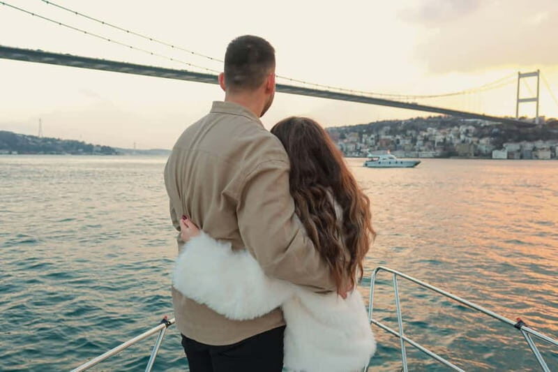 Bosphorus: Sunset Yacht Cruise with Guide, Snacks and Wine - The Itinerary in Detail