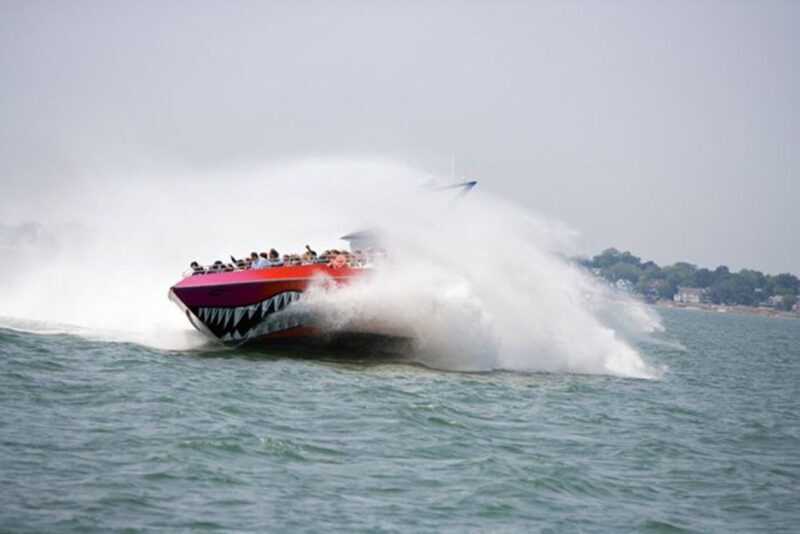 Boston: City Cruises Harbor Codzilla High Speed Thrill Boat - Key Points