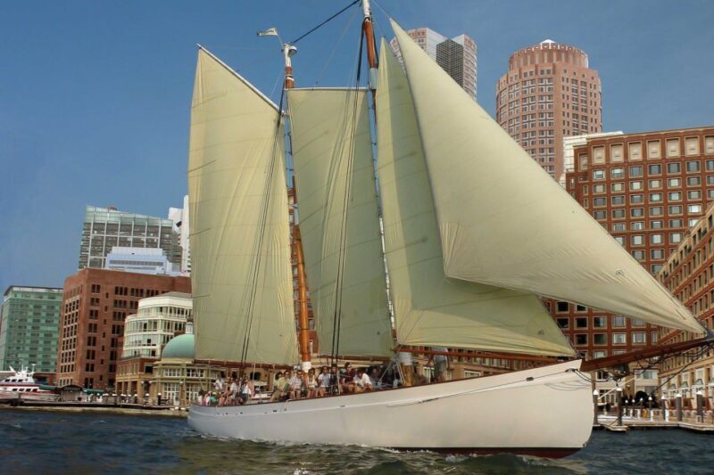 Boston: Harbor Champagne Sunset Sail from Rowes Wharf - Key Points