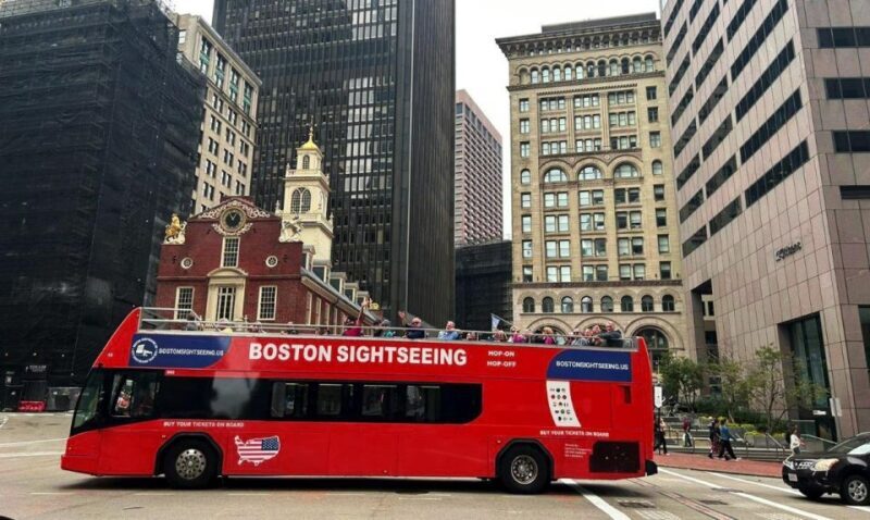 Boston: Hop-On Hop-Off Double-Decker Bus Sightseeing Tour - The Stops and What You’ll Likely See