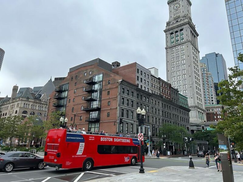 Boston: Hop-On Hop-Off Double-Decker Bus Sightseeing Tour - The Sum Up
