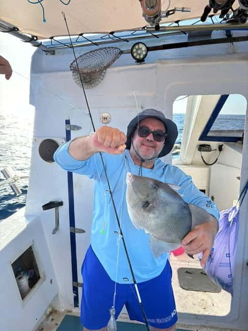 Bottom fishing & light trolling Puerto Calero, Lanzarote - Fishing Success and Highlights