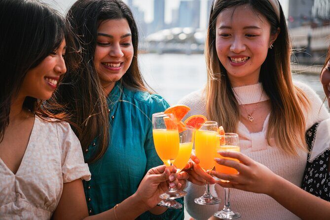 Bottomless Brunch Afloat in Melbourne - Scenery and Passing Sights: Melbourne from the Water