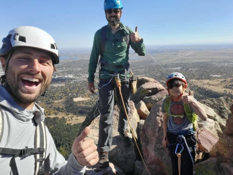 Boulder: Flatiron Climbing Experience with Guide - The Guided Experience