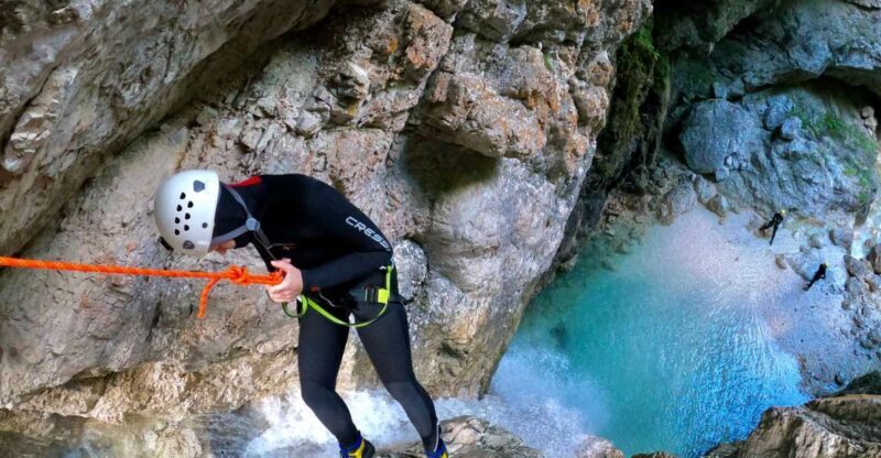 Bovec: Beginner's Canyoning Guided Experience in Fratarica - The Guides and Equipment