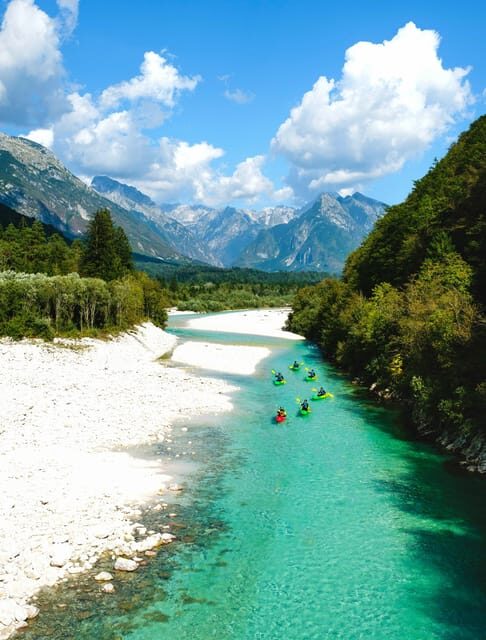 Bovec: Iconic Sit-on-Top Kayak Tour on Soa River +FREEphoto - The Tour Schedule – How It Unfolds