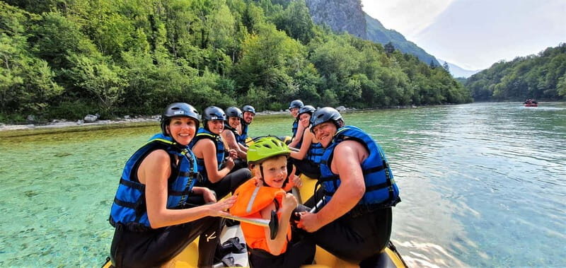 Bovec: Kinder Rafting on Soa River from 4years +FREE photos - The Logistics: Practical Details to Keep in Mind