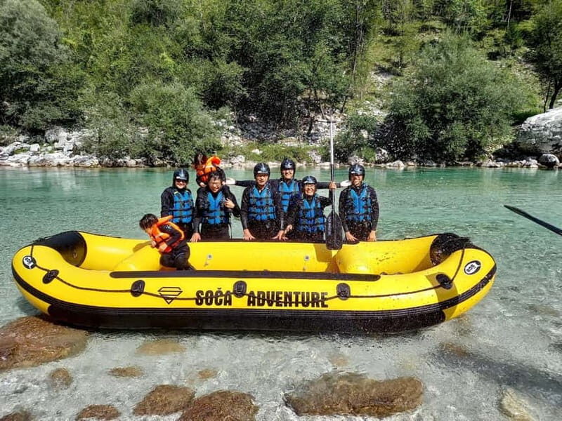 Bovec: Kinder Rafting on Soa River from 4years +FREE photos - Who This Tour Is Best For
