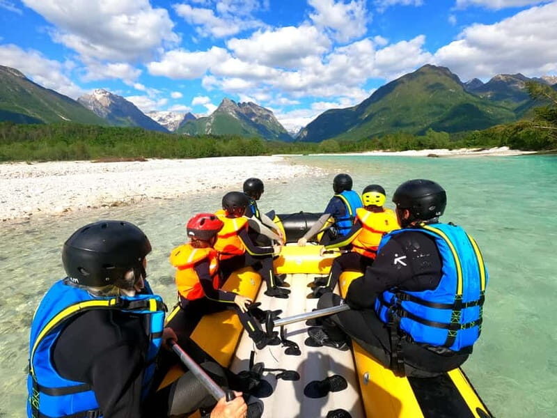 Bovec: Kinder Rafting on Soa River from 4years +FREE photos - FAQs