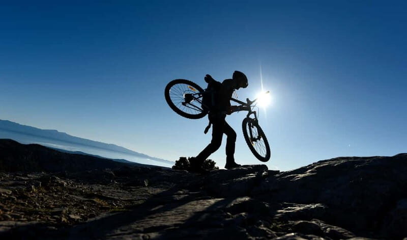 Bra island: Vidova Gora krip Splitska Postira Biking Tour - Ending at Dol: Caves and Legends