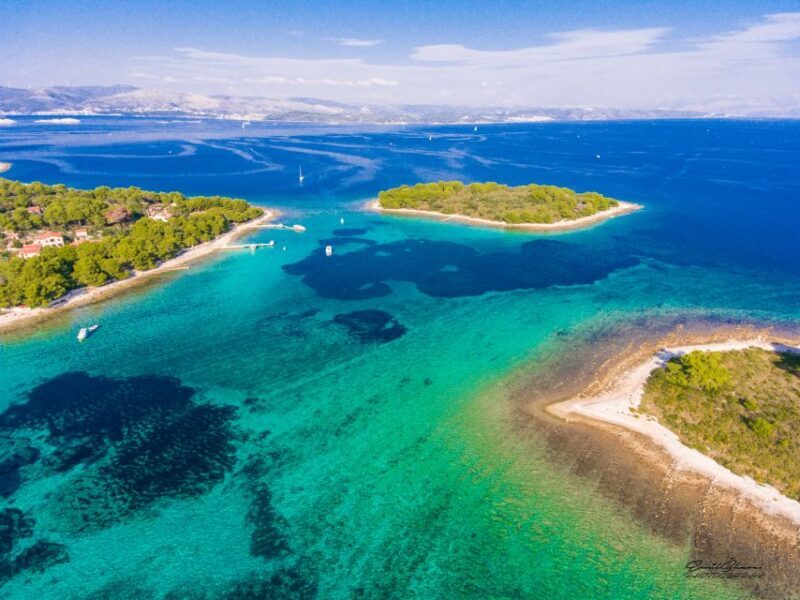 Bra: Private Boat Tour to the Blue Lagoon & Trogir - Starting Point and Overall Structure