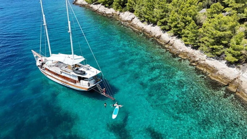 Brac/olta/Blue Lagoon - One-day excursion by boat - Setting Sail on a Croatian Adventure