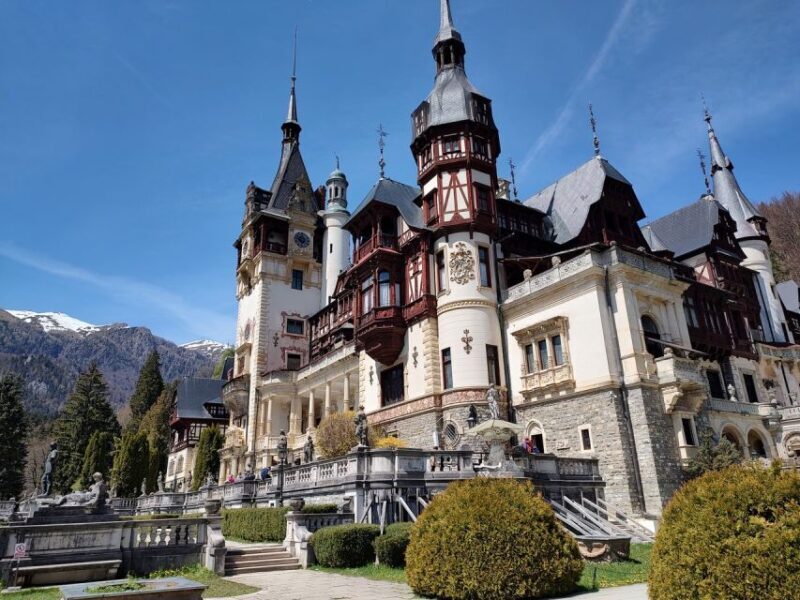 Brasov: Bran, Peles and Cantacuzino Castles Day Tour - Peles Castle: The Crown Jewel