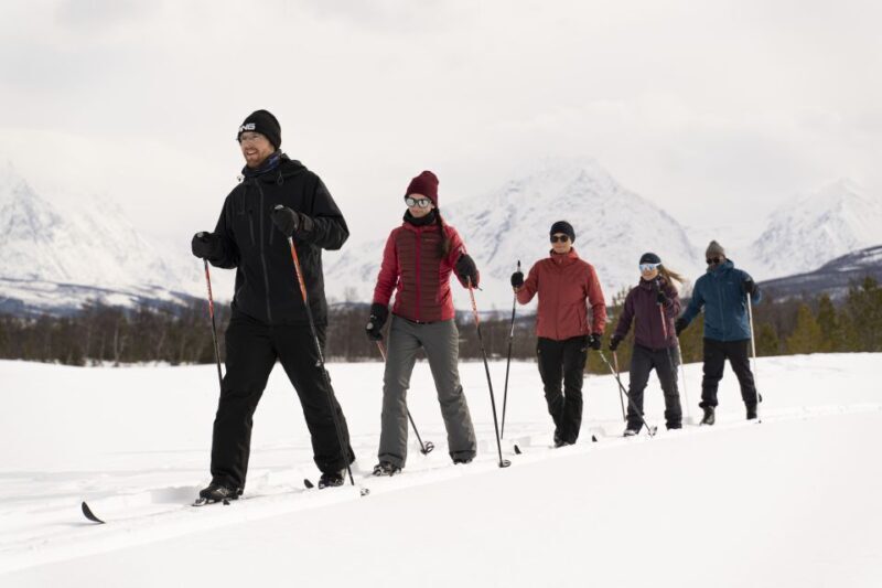 Breivikeidet: Cross-Country Skiing & Husky Visit - Key Points