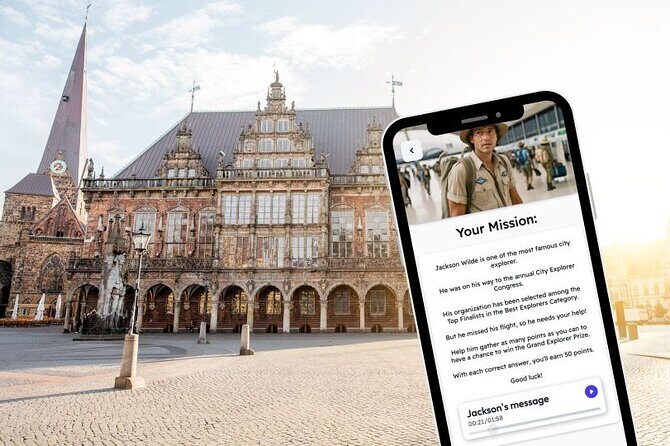 Bremen Exploration Private Game and City Tour on your Phone - The Practicalities and How It Works