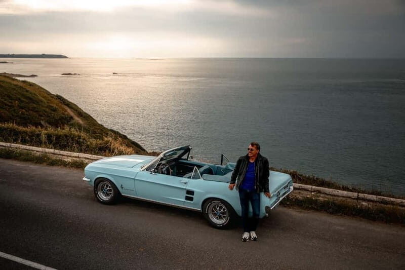 Bretagne, Saint Malo : Ford Mustang Ride - An Authentic and Stylish Way to Experience Brittany