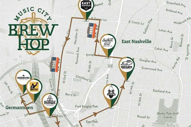 Brewery Hop-On Hop-Off Trolley Tour of Nashville - A Deep Dive into the Nashville Brewery Trolley Tour