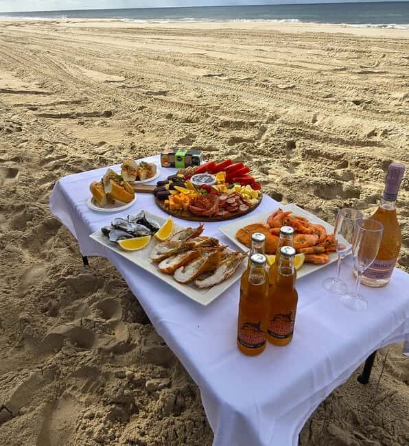 Bribie Island: Sea to Table 4WD, Kayak, & Seafood Lunch Tour - A Deep Dive into WWII History at Fort Bribie