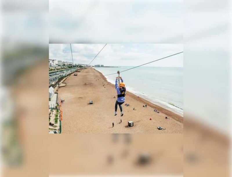 Brighton: Zip Wire Experience Ticket and Transfer - Key Points