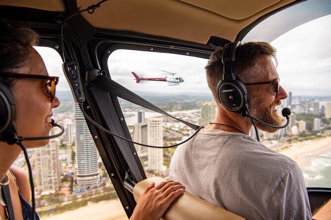 Brisbane and Gold Coast Helicopter Pub Crawl 5 Stops - Key Points