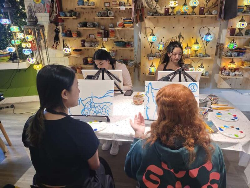 Brisbane: Paint and Sip Classes - Acrylic, Canvas & Wine - Key Points