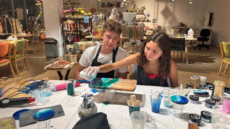 Brisbane: Resin Art Classes - Cheeseboards & Coasters - Additional Practical Details