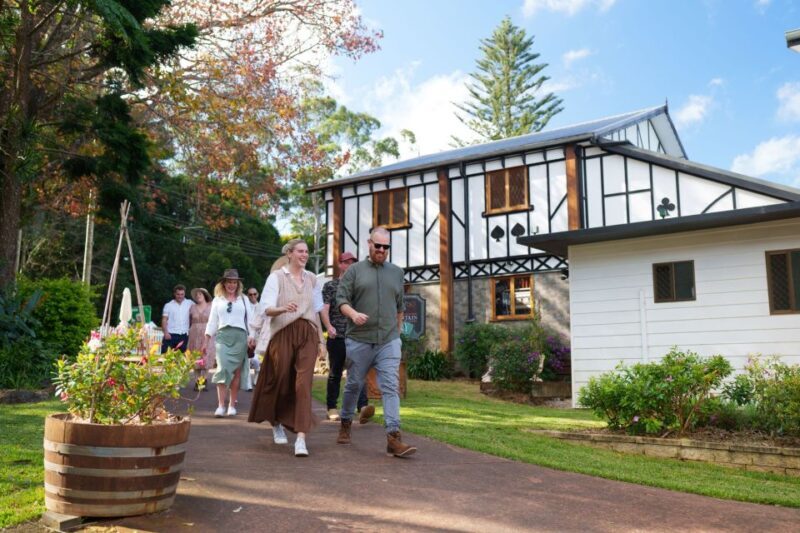 Brisbane: Tamborine Wine & Distillery Tour + 2 Course Lunch - Authentic Experiences and Highlights