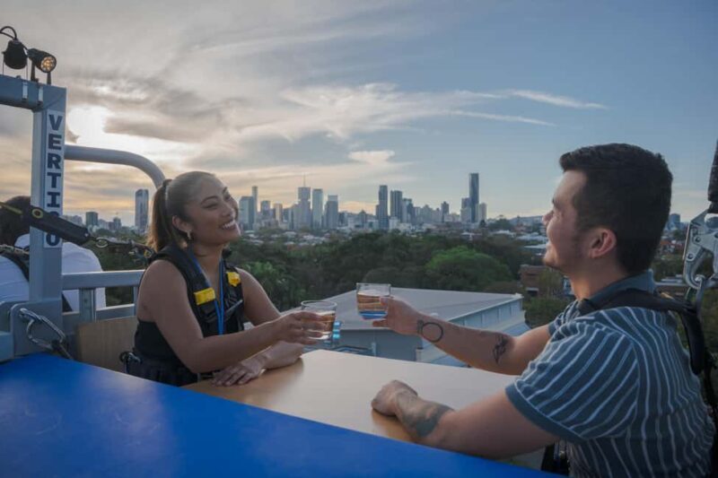 Brisbane: Vertigo Dinner  Dining on the Edge - An Overview of the Experience