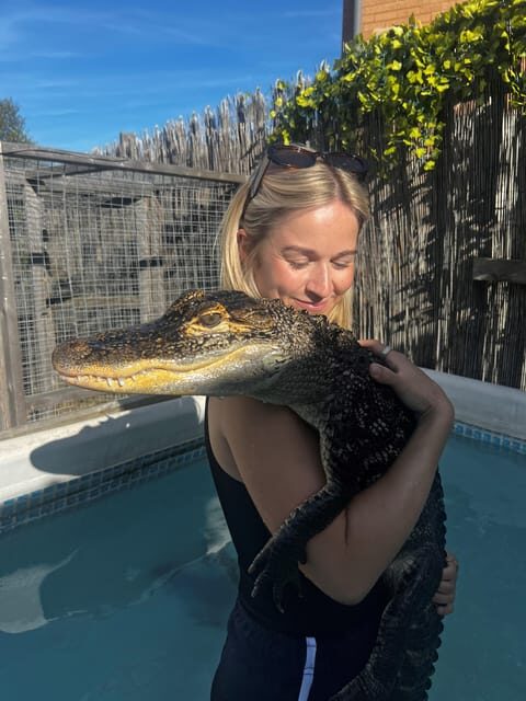 Bristol: Swimming with Crocodiles and Lunch x4 - Key Points