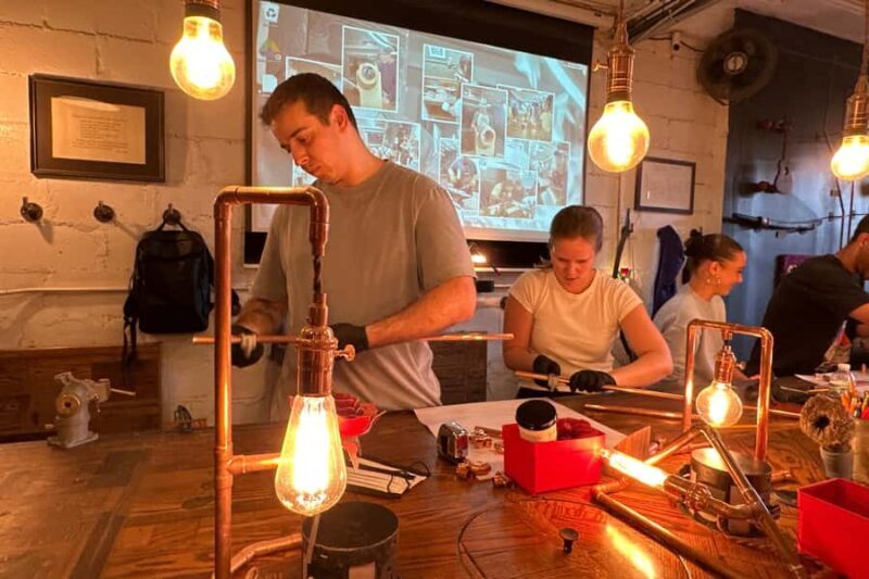 Brooklyn: Custom Copper Lamp Workshop - An Introduction to the Copper Lamp Workshop