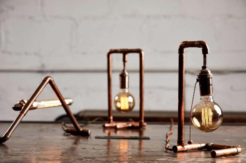 Brooklyn: Custom Copper Lamp Workshop - The Atmosphere and Group Experience