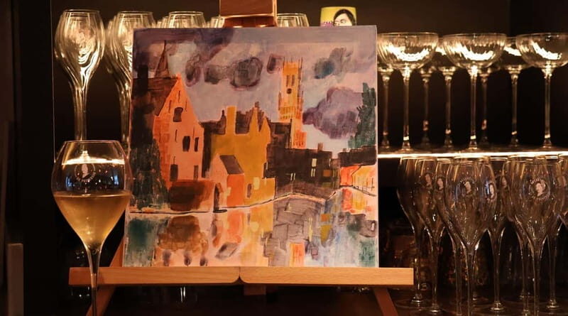 Bruges: Paint and Sip with Champagne and Chocolate - An Authentic Night Out in Bruges: Art, Champagne, and Chocolate
