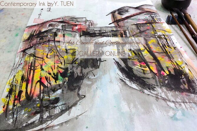 Brush calligraphy class / Chinese ink painting class - The Sum Up