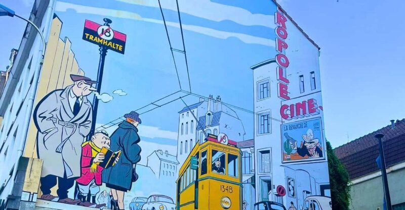 Brussels: 2 hours Private Walking Tour of the Comics Walls - Discovering Brussels’ Mural Art