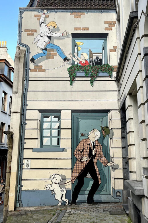 Brussels: 2 hours Private Walking Tour of the Comics Walls - Accessibility and Practicalities