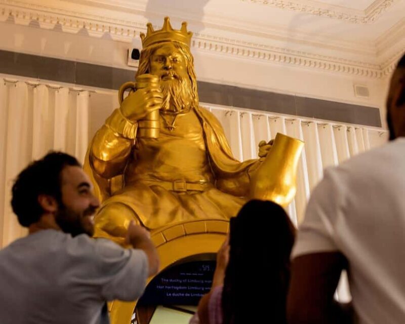 Brussels: Belgian Beer World Ticket with Rooftop & Free Beer - Exploring the Exhibits: Interactive and Informative