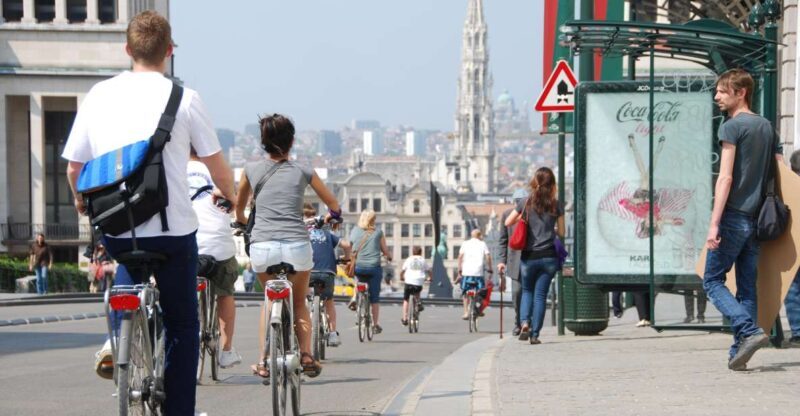 Brussels: Sightseeing Bike Tour - Starting Point and Overall Structure
