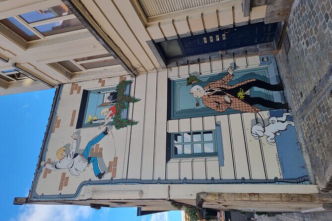 Brussels through its comics murals - Starting Point and Location