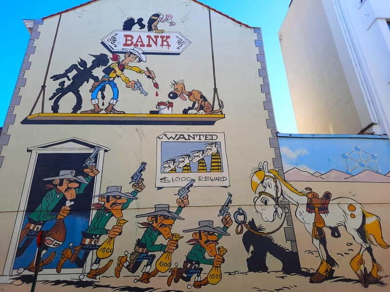 Brussels Walking tour Comic strip - Key Points