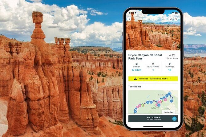 Bryce Canyon National Park Self-Guided Audio Tour - Key Points